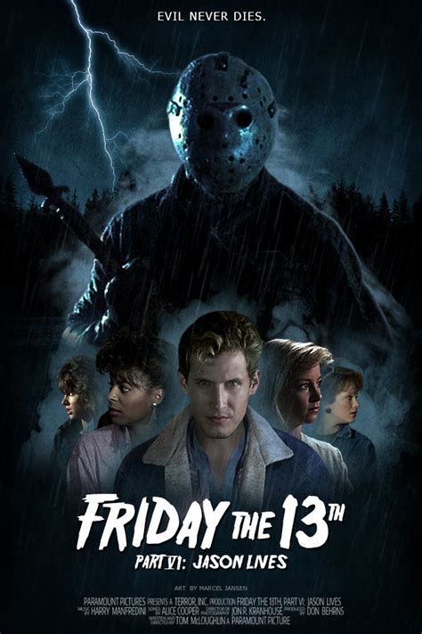 Friday The 13th Part 6 Jason Lives By Chemicalmarcel On Deviantart