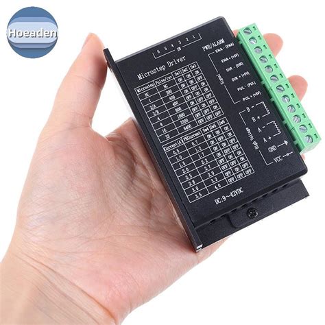 Trình điều Khiển động Cơ Bước Hoeaden Tb6600 4a 9 ~ 42v Ttl 32 Micro Step Cnc 1 Trục Vn Shopee