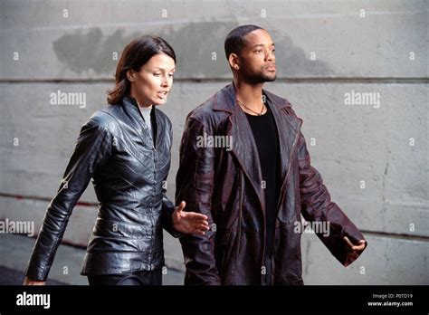 Bridget Moynahan Will Smith Robot Banque De Photographies Et Dimages à