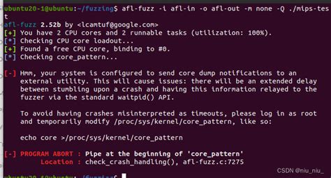 Afl Fuzz学习笔记：qemu模式的使用（mips架构）hmm Your System Is Configured To Send