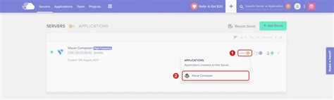 launch a visual composer website on cloudways in 1 click