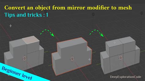 Tips And Tricks 001 Convert An Object Into A Mesh After Using The