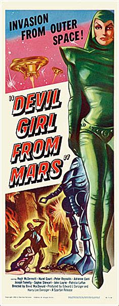 Devil Girl From Mars Poster