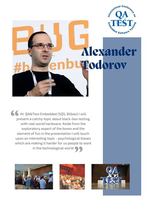 Qaandtest Embedded Conference On Linkedin Qatest Conference Software Softwaretesting Testing