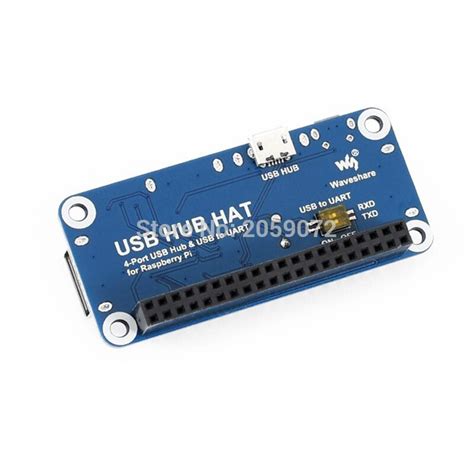 Raspberry Pi Zero Usb Hub Hat With 3d Print Case F Grandado