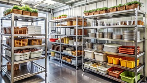 Efficient Commercial Kitchen Storage Solutions Maximizing Space With