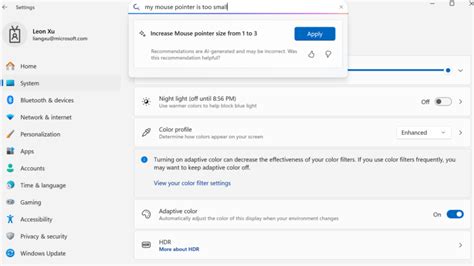 The Settings Agent In Windows 11 Has Its Own Ai Model