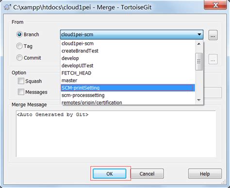 使用tortoisegit操作分支的创建与合并tortoise Git Pull会切换分支吗 Csdn博客