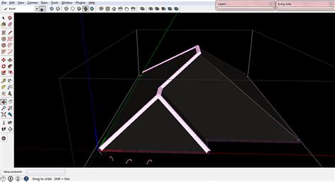 Is It Possible To Use The Follow Me Tool To Follow A Y Path SketchUp SketchUp Community