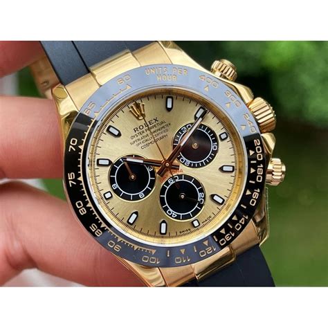 Rolex Mens Watch590625rolex Daytona 4130 Wristwatch Full Of City With