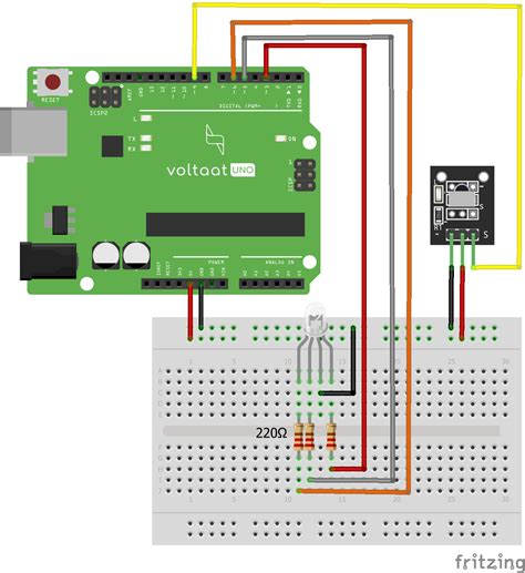 voltaat learn rgb led control using ir remote control