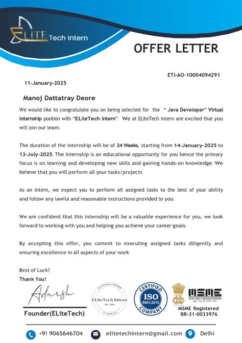 Javadeveloper Internshipopportunity Backenddevelopment Techjourney