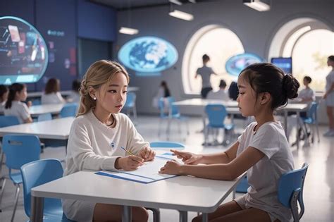 Premium Ai Image Ai Enhanced Emotional Intelligence Nurturing Empathy