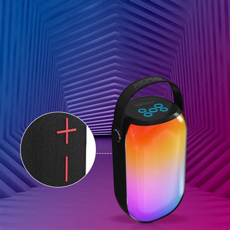 Boxa Portabila Promate Spectro 20 Bluetooth Ipx5 Negru