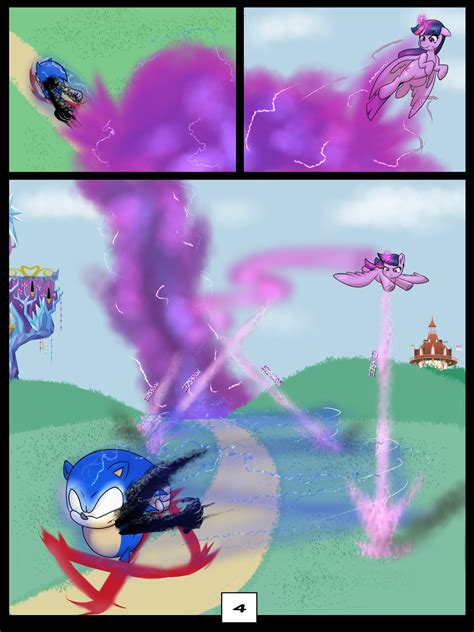 Twilight Sparkle Vs Corrupted Sonic Page 4 By Colin3145 On Deviantart