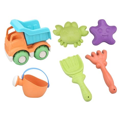 Set jucarii One Two Fun, 6 accesorii pentru nisip | Pret avantajos ...