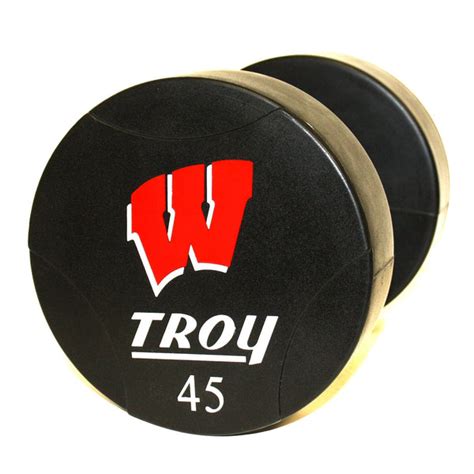 Troy Urethane T Clog Logo Dumbbell Dumbbells Direct