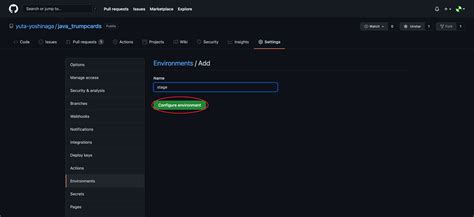 Github Actionsでenvironmentsを活用してよりセキュアなcicd構築 Githubactions Qiita