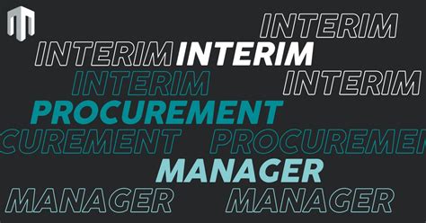 Kieran R On Linkedin Are You On The Search For An Interim Procurement