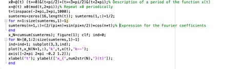 Solved I Have To Use This Matlab Script But I Need To Change Chegg Com