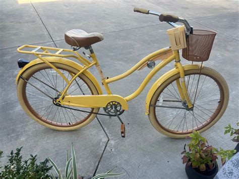 Huffy Nel Lusso Classic Cruiser Bike With Perfect Fit Frame Womens
