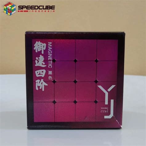 Jual Rubik 4x4 Magnetic Yusu V2 Black Rubik 4x4x4 Magnet Yongjun Di Seller Speedcube Indonesia