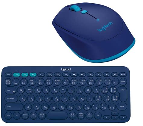 Logitech Wireless Optical Mouse Keyboard Bundle Blue Deals Pc World