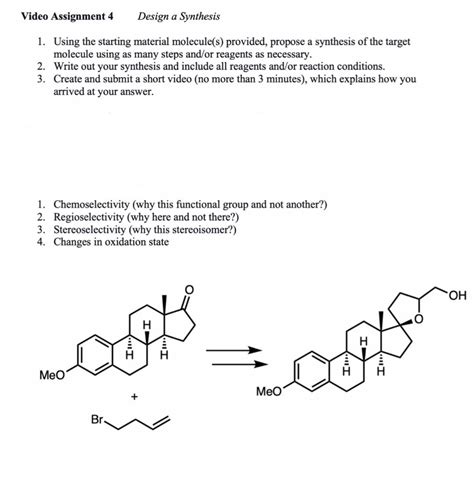 Solved Video Assignment Design A Synthesis Using The Chegg Com