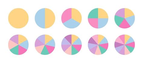 Piechart Segments Vectors And Illustrations For Free Download Freepik