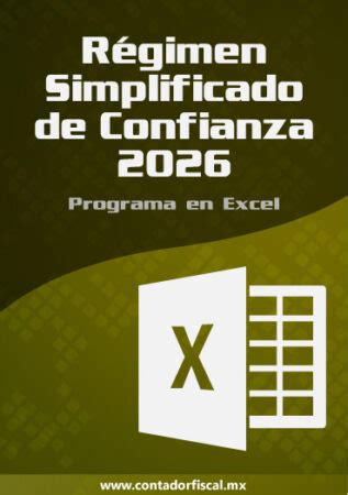 Programa Contable Resico Régimen Simplificado De Confianza 2026