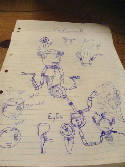 Fallout 4 Codsworth Attempt 1 Drawings Doodling Arms