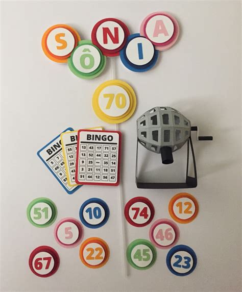 Arquivo De Corte Topo Bolo Bingo Topo De Bolo Para Imprimir