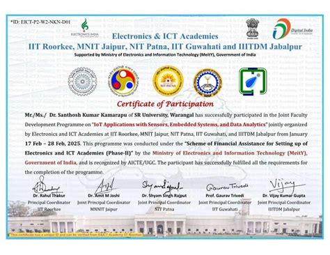 Iot Embeddedsystems Dataanalytics Facultydevelopment Technology