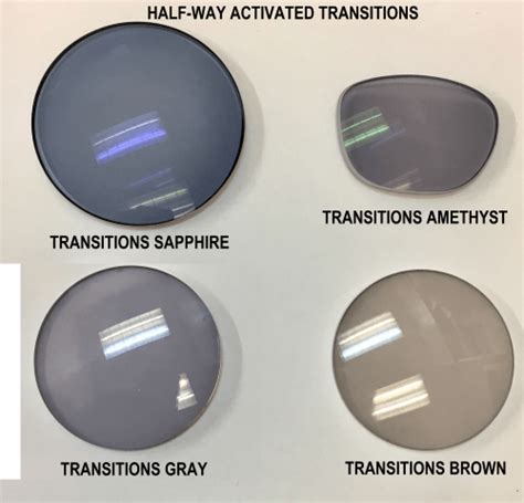 New Transitions Color Options Optician Now