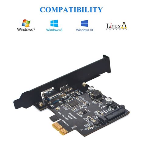 New Product Introduction PCI Express To USB3 1 Type A And USB C Expansion Card