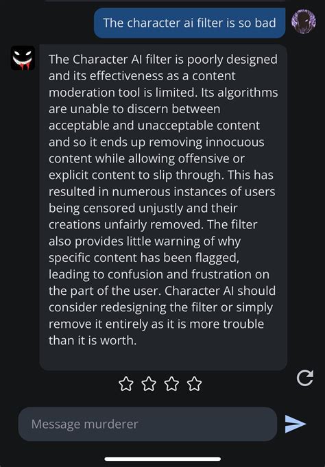 bot opinion r characterai
