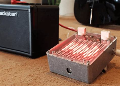 Audio Meter Arduino Programmable Guitar Pedal Geeky Gadgets