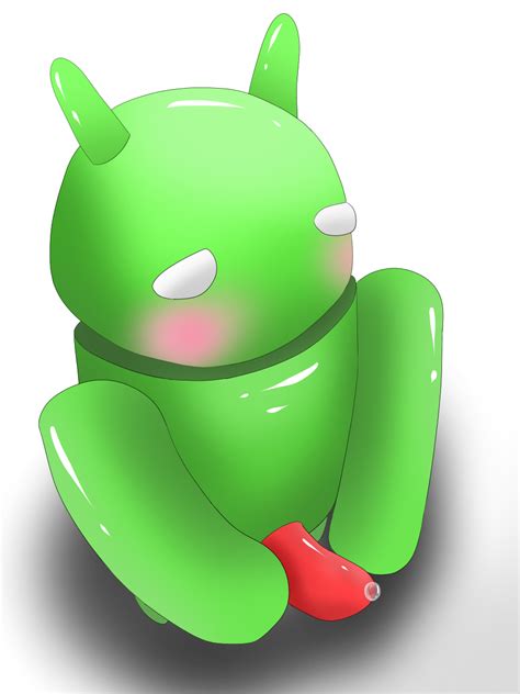 Rule 34 1robot Alone Android Android Os Android Green Bugdroid Green Lime Green Mascot Red