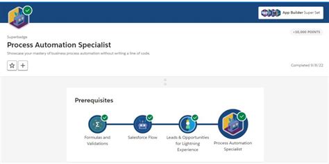 Ahmet Fatih Y On Linkedin Processautomation Superbadge Salesforce Salesforceadmin…