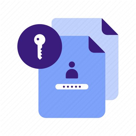 Cybersecurity Databreach Dataprotection Password Security Icon
