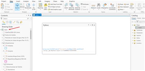 Set Map In Contents Pane Esri Community