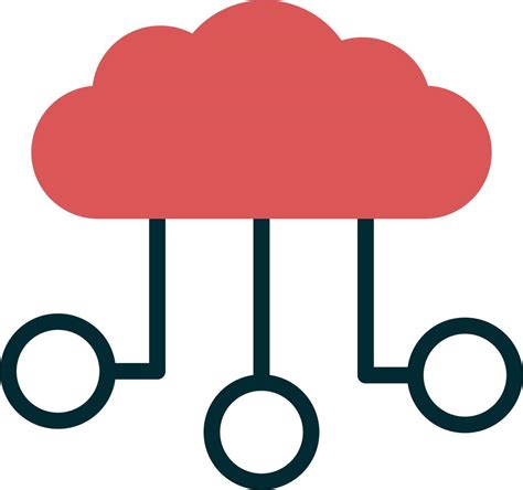 Cloud Network Vector Icon Vector Art At Vecteezy