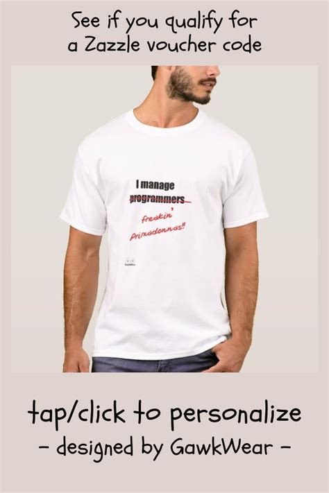 Managing Programmers T Shirt Programmer Manager Boss Software