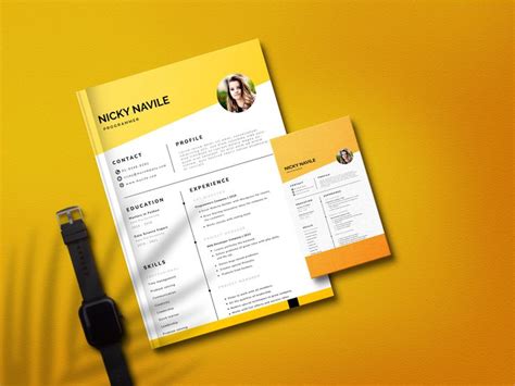 Coders Cv Resume Template