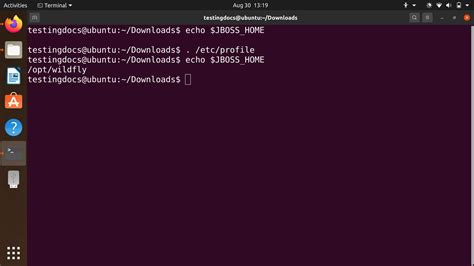 Install JBoss Application Server On Linux TestingDocs