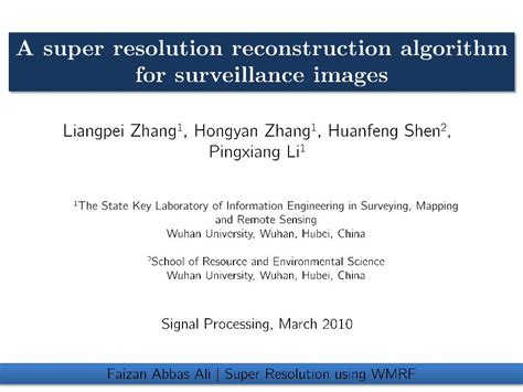 pdf a super resolution algorithm for surveillance images dokumen tips
