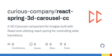Github Curious Companyreact Spring 3d Carousel Cc A 3d Carousel Component For Images Built