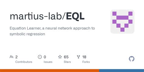 Github Martius Lab Eql Equation Learner A Neural Network Approach To Symbolic Regression