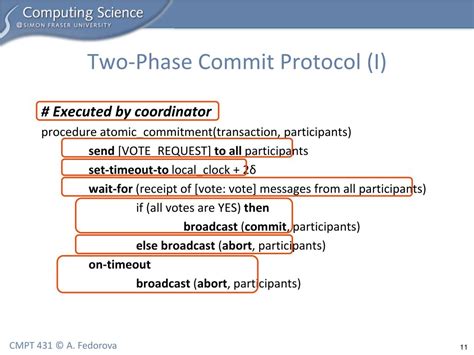 Ppt Lecture Xi Distributed Transactions Powerpoint Presentation Free Download Id2950555