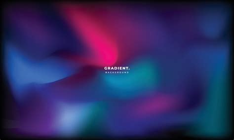 Colorful Fluid Gradient Mesh Background Template Copy Space Suitable For Poster Banner